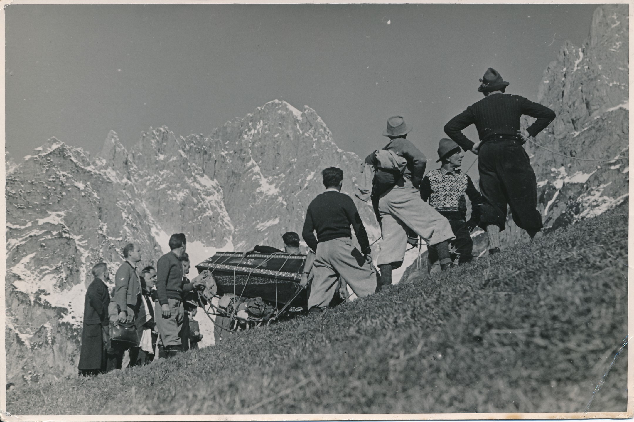 1952-10-17+-+Begr%C3%A4bnis+Much+Wieser+am+Baumgartenk%C3%B6pfl+Wilder ...